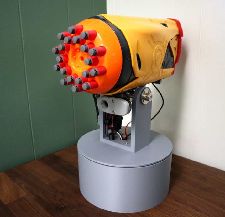 instructables - The SwarmTurret: Wifi Controlled Foam Dart Turret - Arfy'z tranche du Net