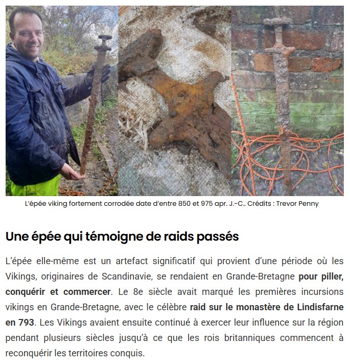 sciencepost - Il jette un aimant dans une rivière et remonte… une épée ...