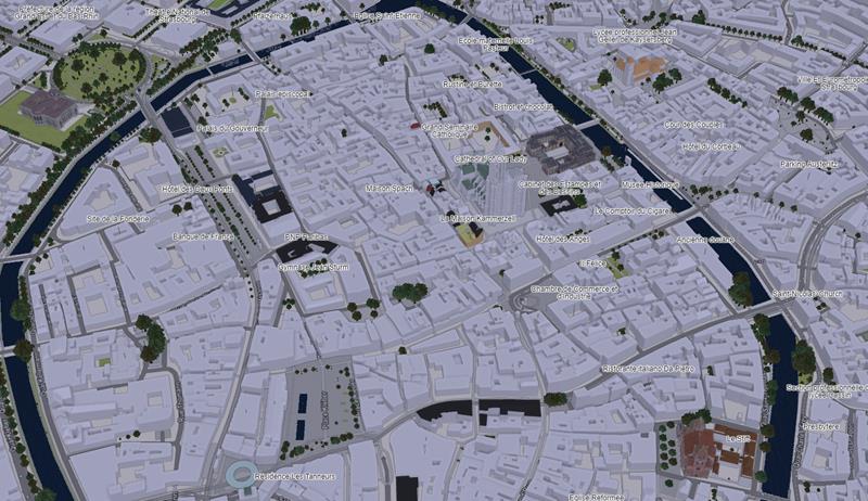 f4map - un Google Map avec les bâtiments rendus en 3D en plus - Arfy'z ...