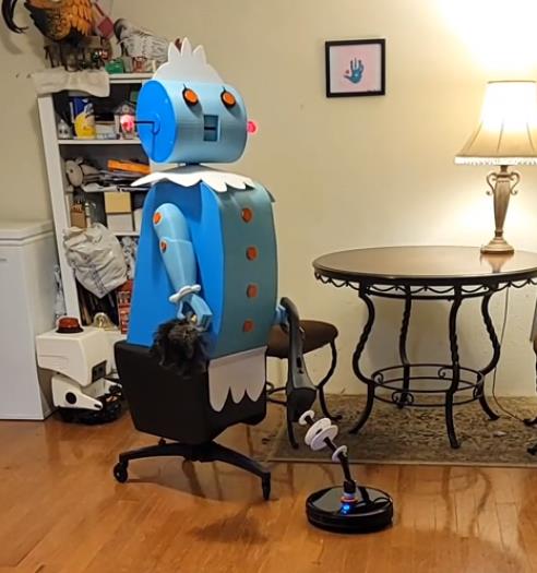 hackaday - Rosie The Robot Runs For Real - Arfy'z tranche du Net