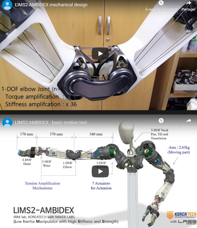 Impressionnante articulation pour LIMS2-AMBIDEX robotic humanoid - Arfy ...
