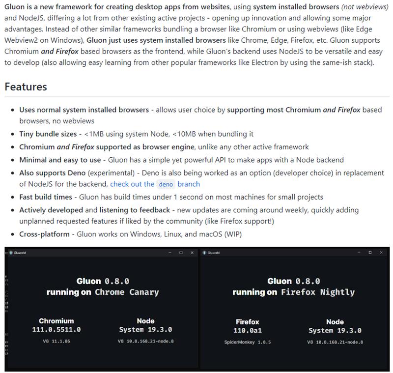 hackaday - Turn A Webpage Into A Desktop App With Gluon - Arfy'z tranche du Net