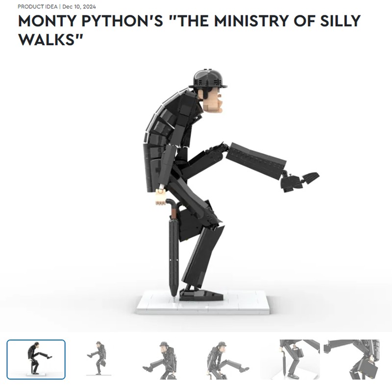 LEGO Ideas - Monty Python's The Ministry of Silly Walks - Arfy'z ...