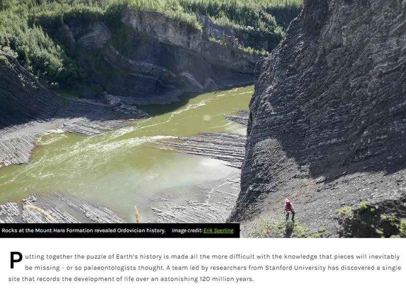 iflscience - This Site Reveals 120 Million Years Of Earth's History ...