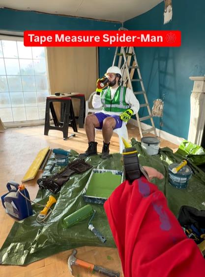 brandonb - Tape mesure Spider-Man - Arfy'z tranche du Net