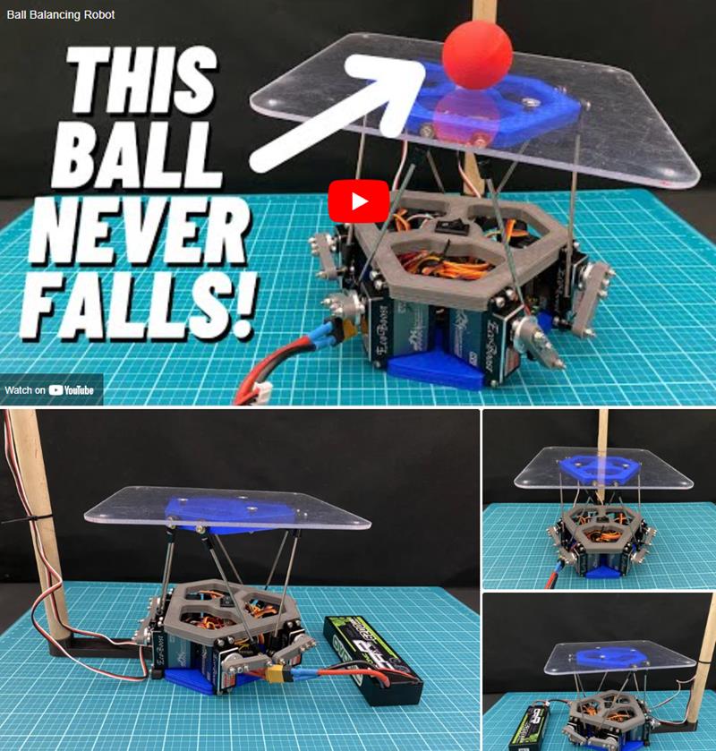 instructables - Ball Balancing Robot - Arfy'z tranche du Net