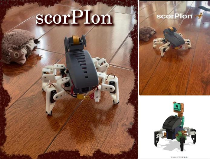 instructables - Cute Mechanical ScorPIon Robot - Arfy'z tranche du Net