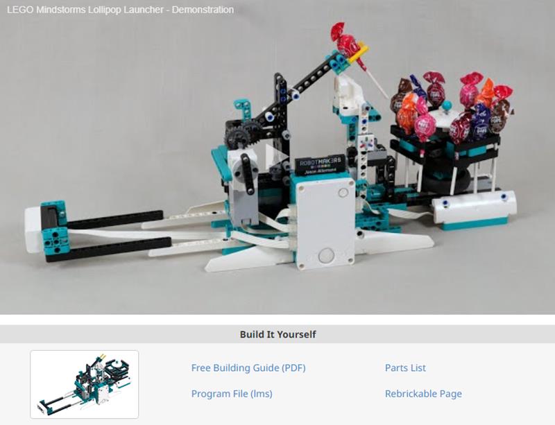 JK Brickworks - Lollipop Launcher - Arfy'z tranche du Net