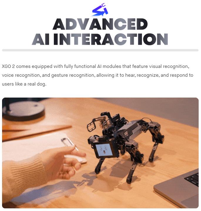 KickStarter - XGO 2, World’s First Raspberry Pi Robotic Dog with An Arm - Arfy'z tranche du Net