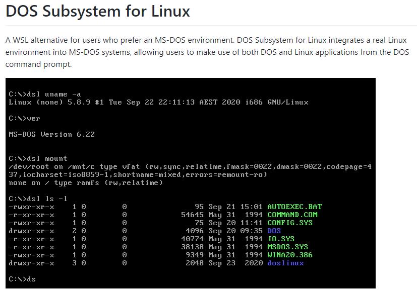 Korben - émuler une disquette avec une clé USB et DSL pour "DOS Subsystem for Linux" - Arfy'z ...