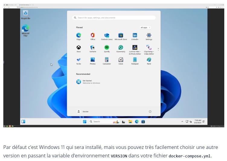 Korben - Lancez Windows de XP à la version 11 dans un conteneur Docker ...
