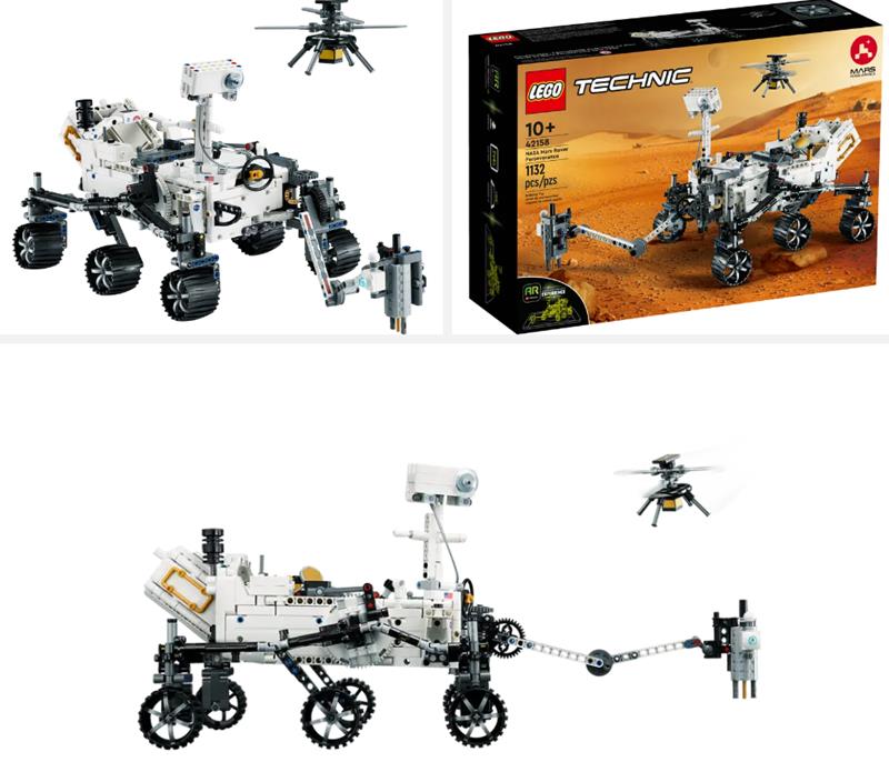 LEGO - NASA Mars Rover Perseverance - 45158 - Arfy'z tranche du Net