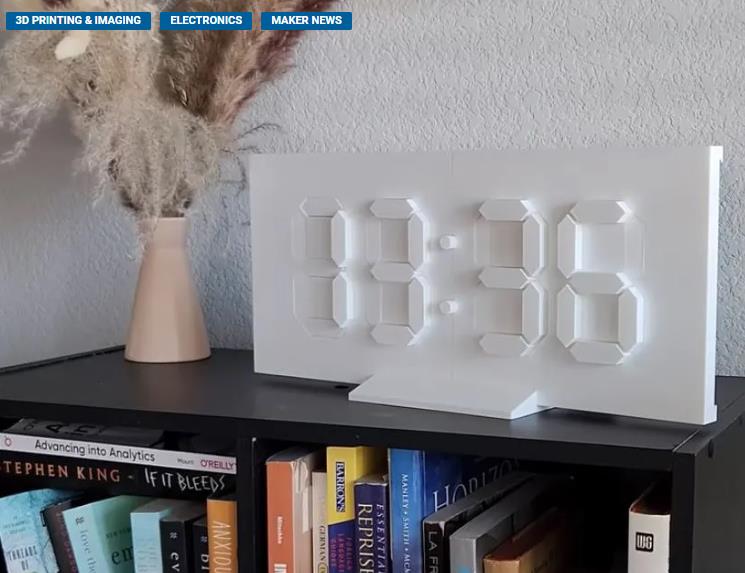 makezine - The Ins And Outs Of Building A Mechanical Digital Clock ...