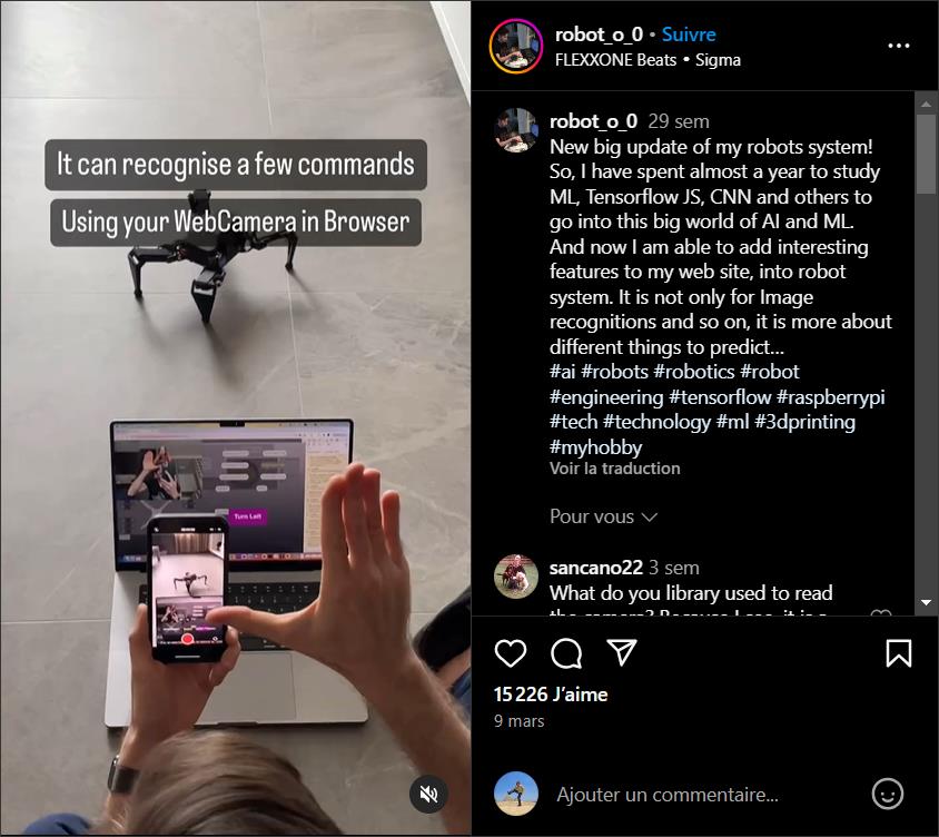 makezine - This Robot Is Controlled by Hand Gestures Over the Internet ...
