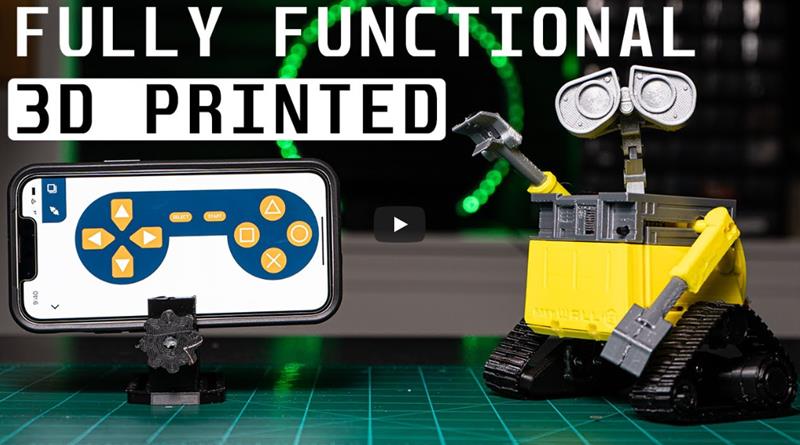 makezine - We Love This Tiny Radio Controlled Wall-E - Arfy'z tranche ...