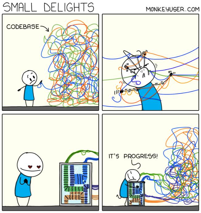 monkeyuser - Small Delights - Arfy'z tranche du Net