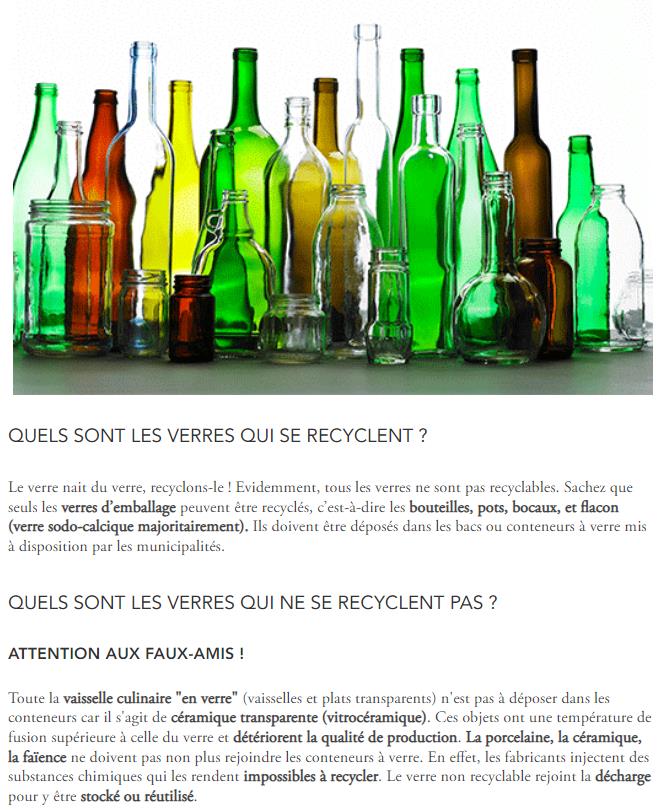 paprec - Tout savoir sur le recyclage du verre - Arfy'z tranche du Net
