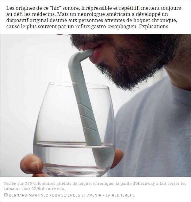scienceetavenir - Enfin un premier remède éprouvé contre le hoquet - la ...