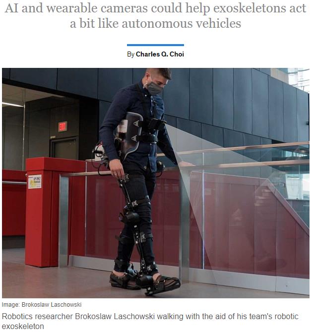 IEEE Spectrum - des exosquelettes smarts - Robotic Exoskeletons Could ...
