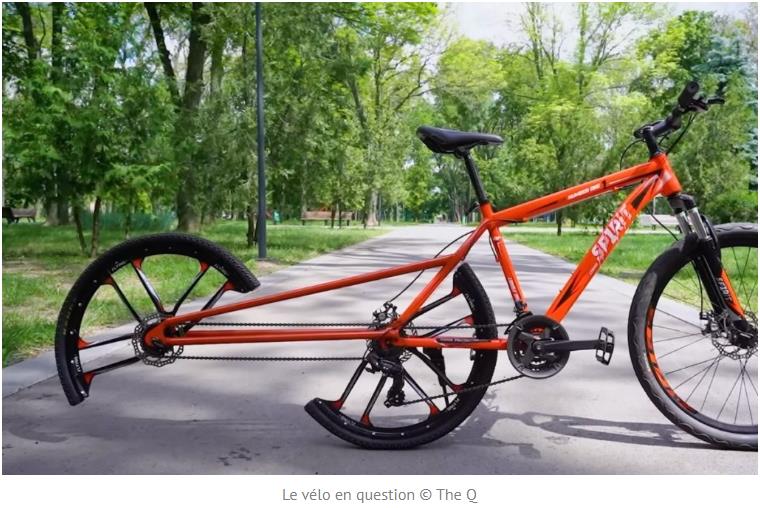 tomsguide - Un vélo avec une roue coupée en deux qui roule, c’est ...