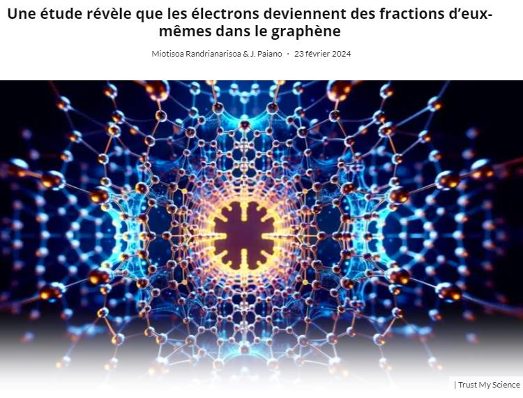 trustmyscience - Une étude révèle que les électrons deviennent des ...