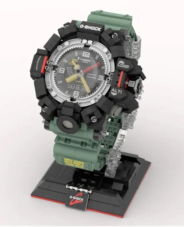 yankodesign - This LEGO G-Shock Mudmaster looks just about as realistic ...